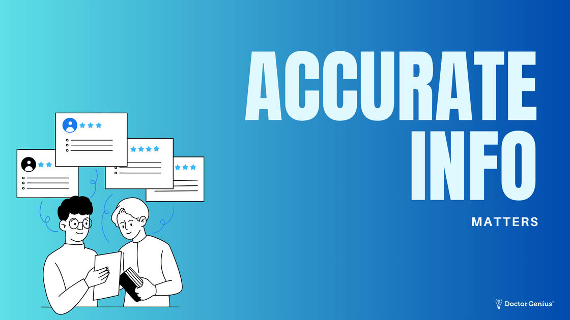 Importance of Factual Information on a Website | The Study | Doctor Genius