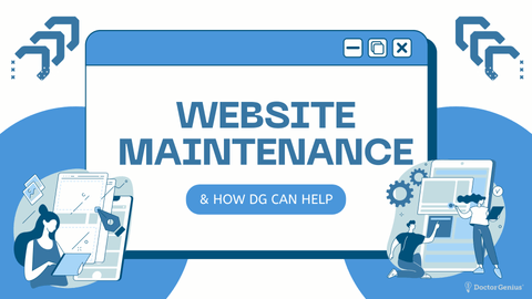 Here to Help: Addressing Website Maintenance | The Study | Doctor Genius
